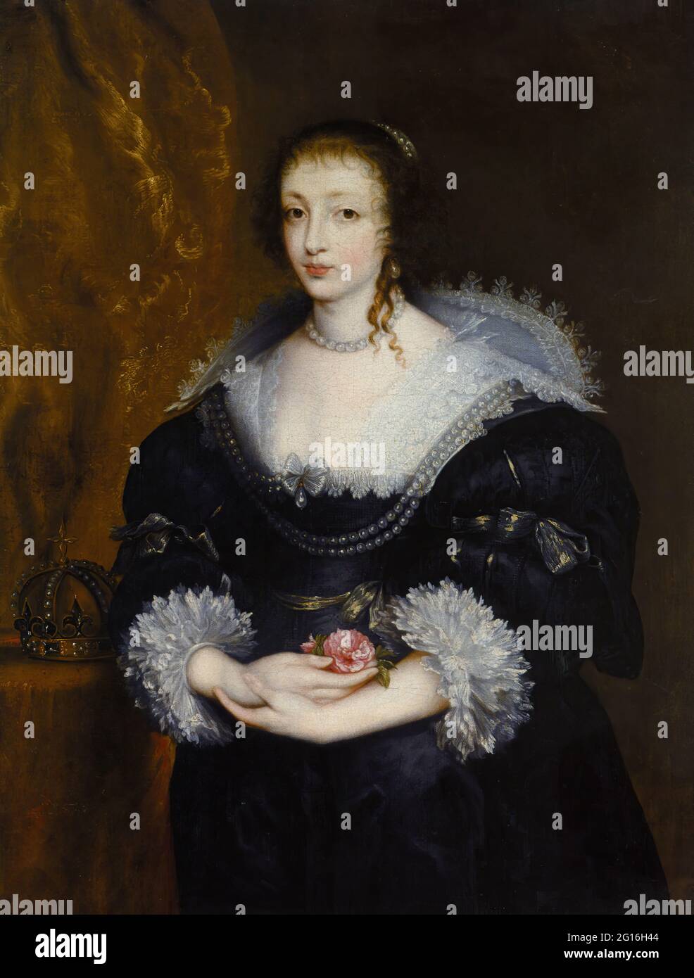 Portrait of henrietta maria hi-res stock photography and images - Alamy
