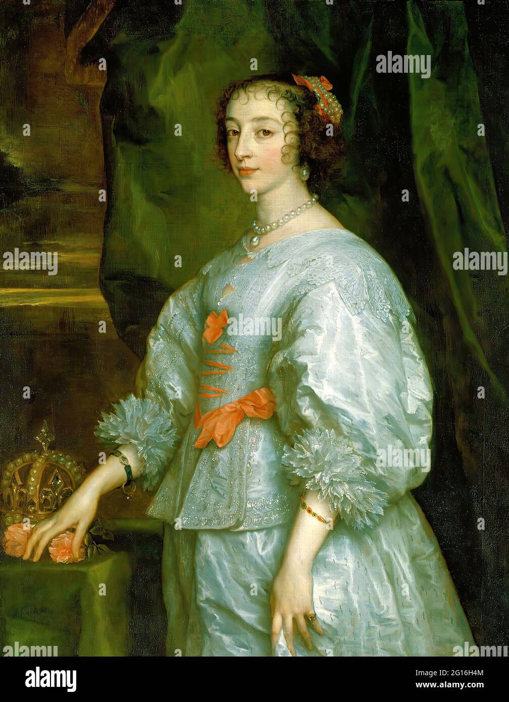 Van dyck queen henrietta maria hi-res stock photography and images - Alamy