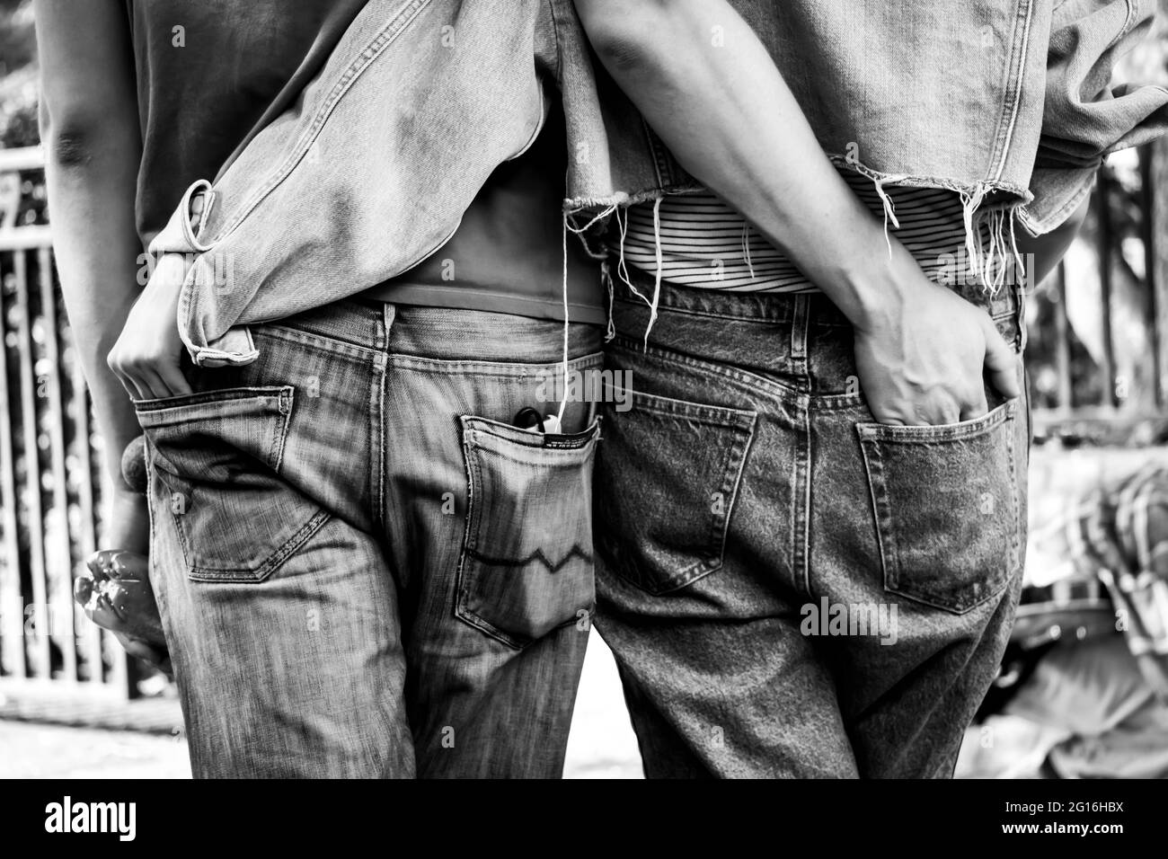 Romantic lovebirds Black and White Stock Photos & Images - Alamy