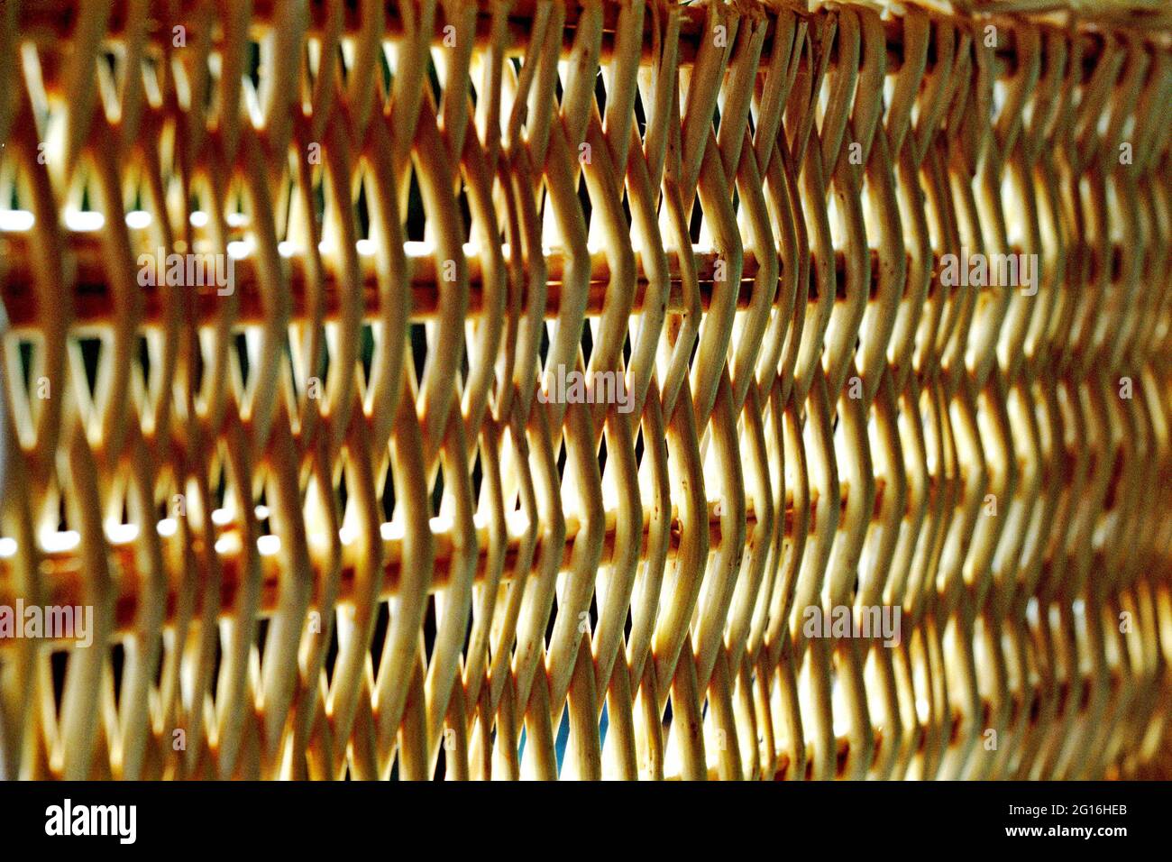 Details of a wicker cane from Provence Stock Photo - Alamy