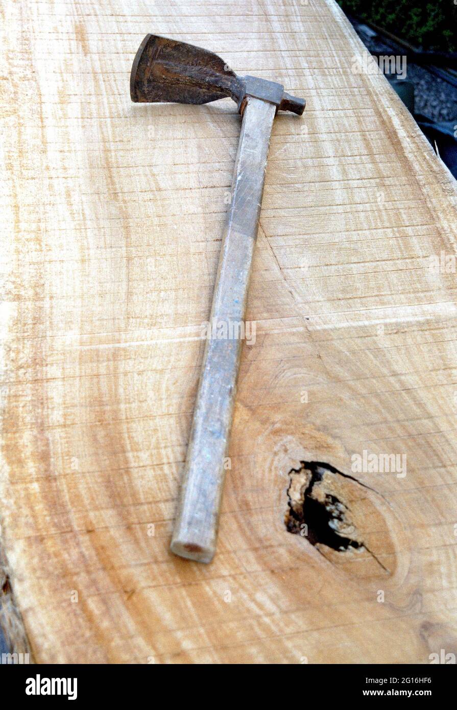 Adze tool hi-res stock photography and images - Alamy