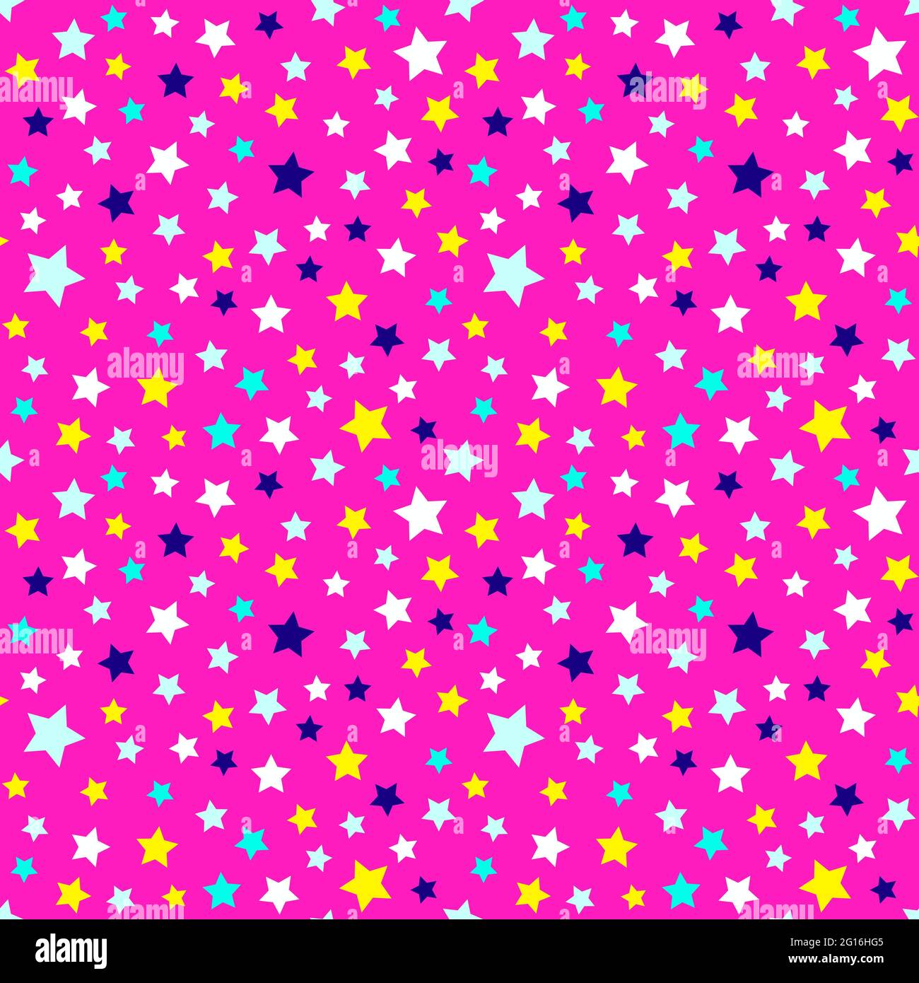 Festive and bright pattern of starry night - background for kids ...