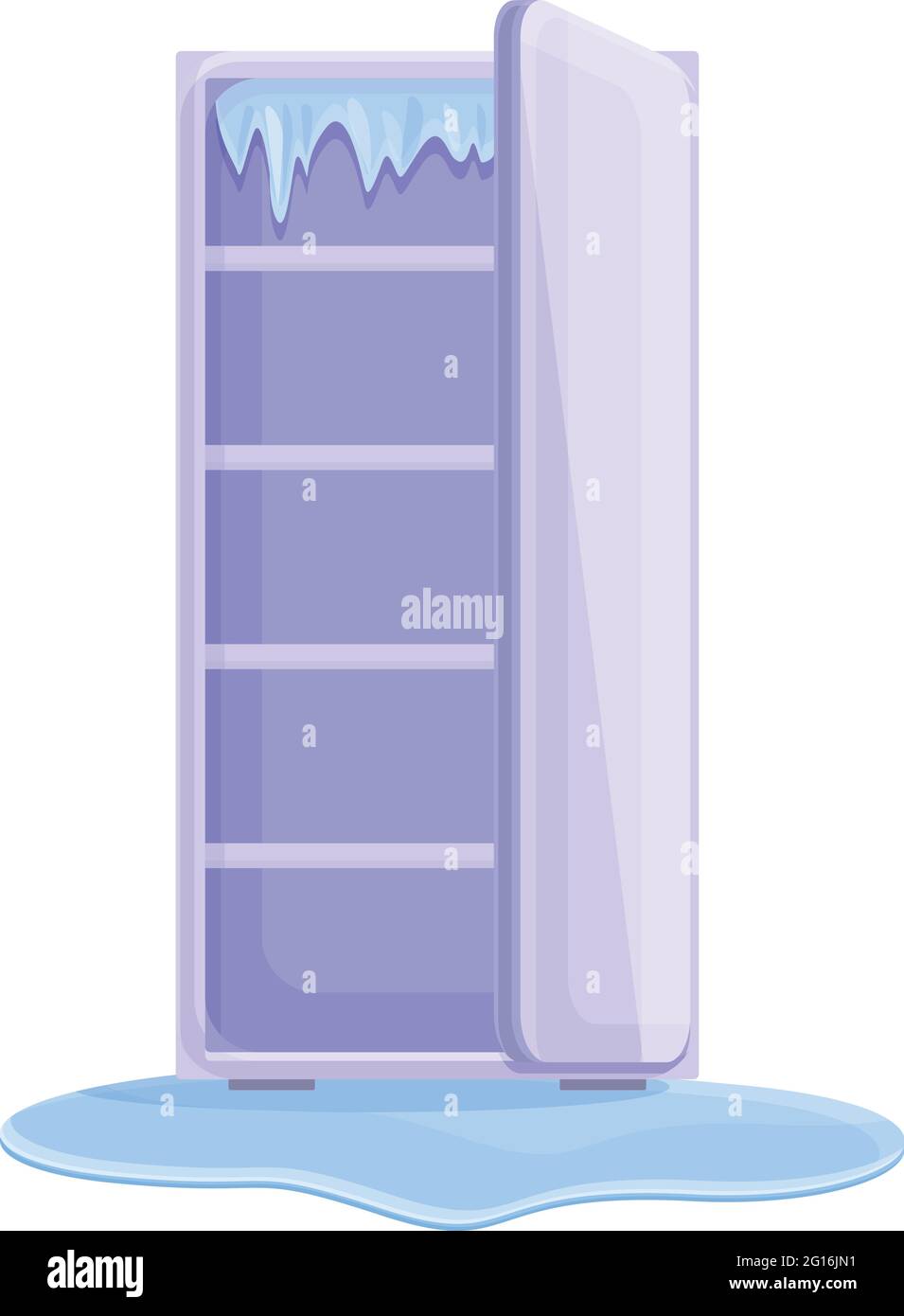 Home refrigerator repair icon. Cartoon of Home refrigerator repair ...