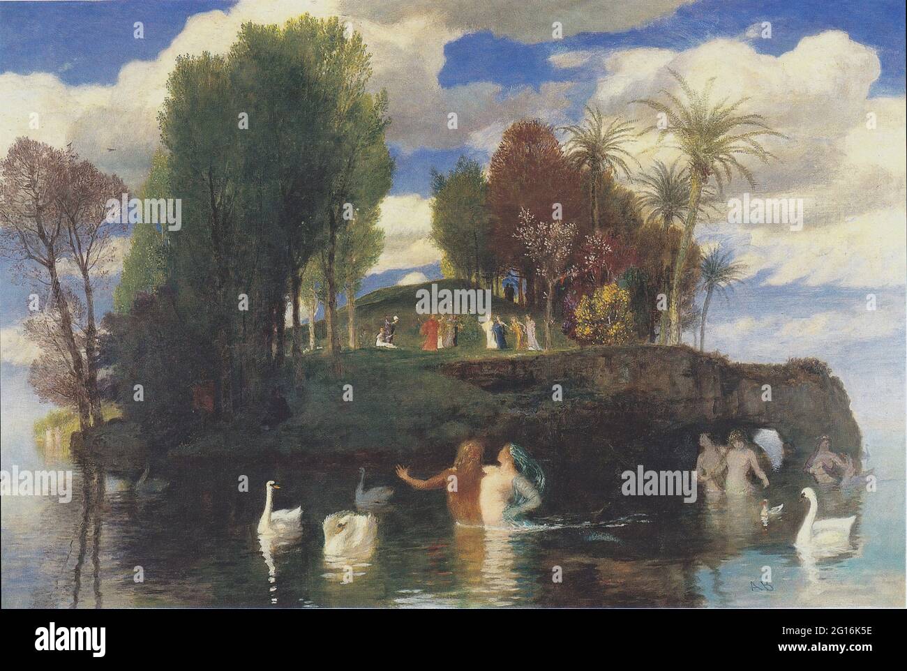 Bocklin island hi-res stock photography and images - Alamy