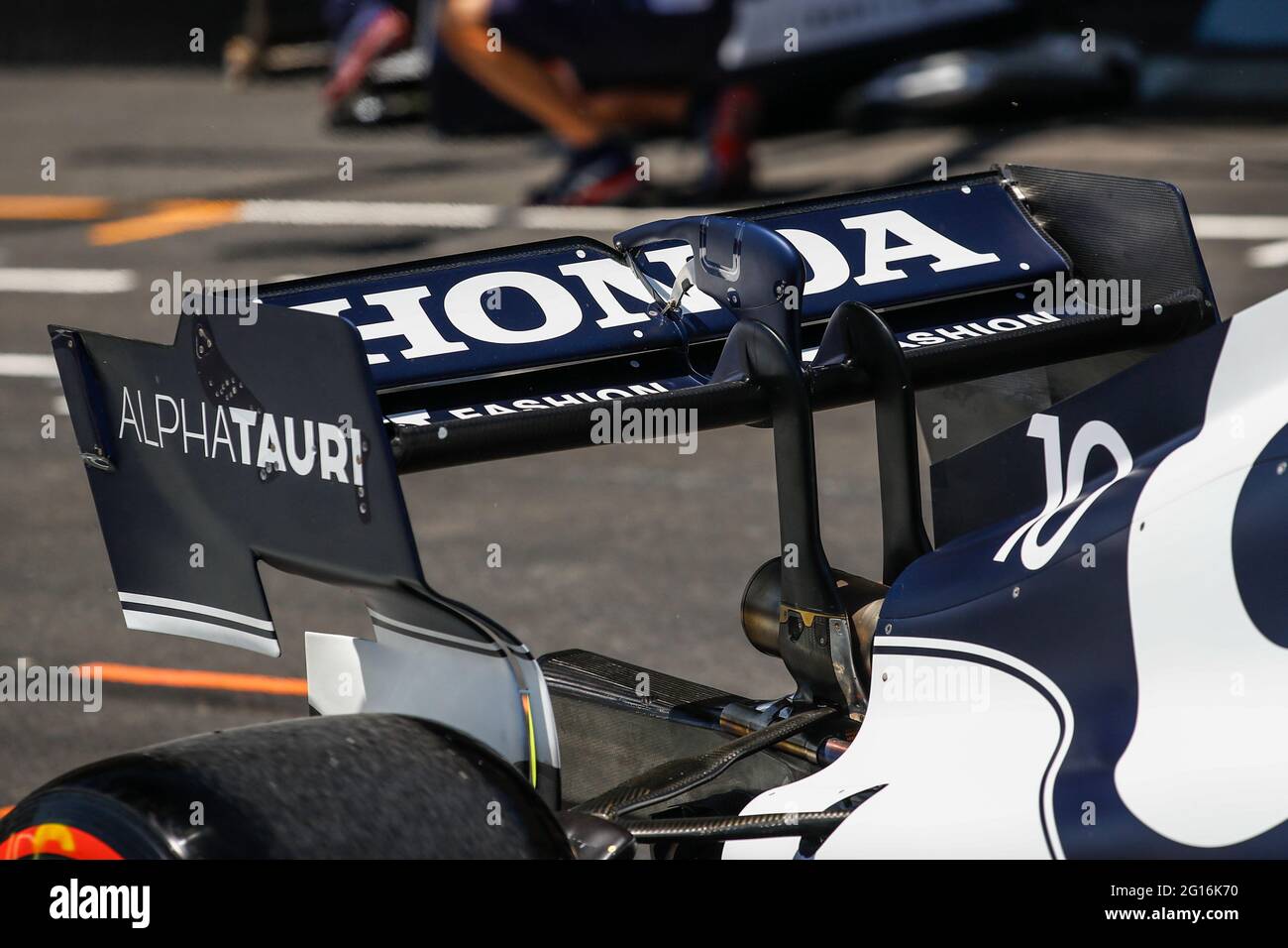 Baku, Azerbaijan. 05th June, 2021. Scuderia AlphaTauri Honda AT02 ...