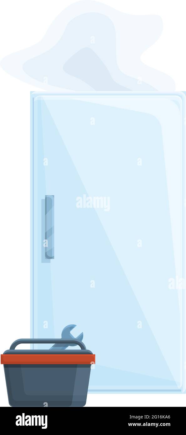 Tools refrigerator repair icon. Cartoon of Tools refrigerator repair ...