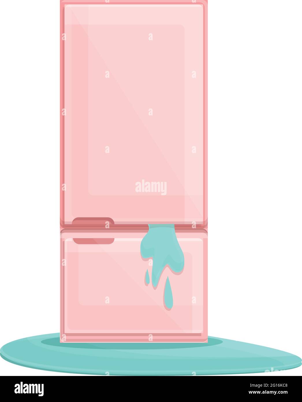 Kitchen refrigerator repair icon. Cartoon of Kitchen refrigerator ...