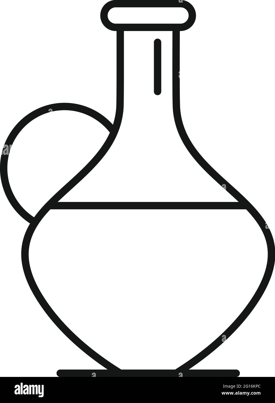 Oil jug icon, outline style Stock Vector Image & Art - Alamy