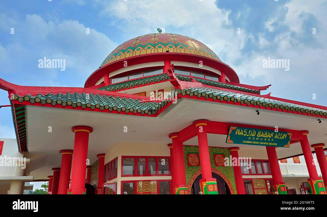 Masjid Babah Alun Mosque, Cilandak, Jakarta, Indonesia Stock Photo - Alamy