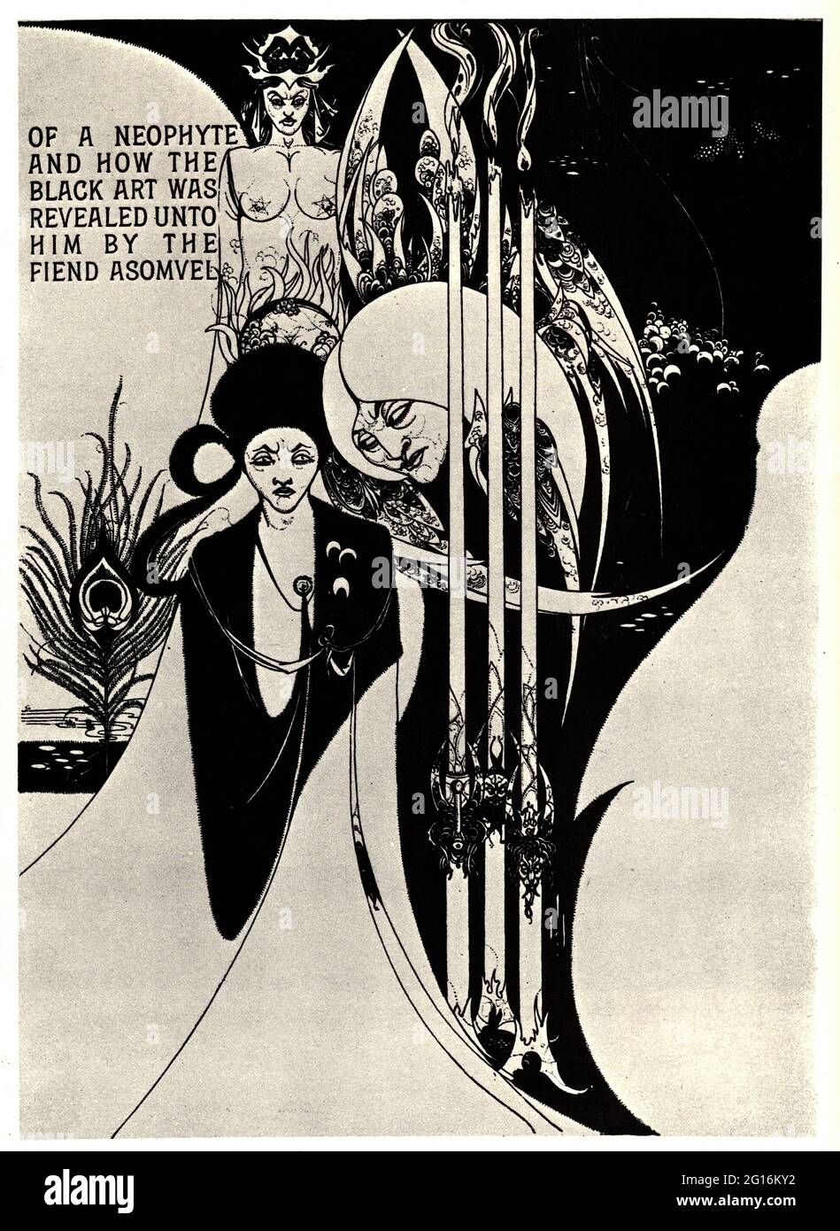 Aubrey Beardsley (1872-1898) - of Neophyte How Black Art Was Revealed ...