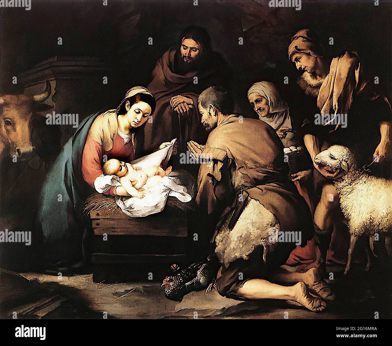 The adoration of the shepherds murillo hi-res stock photography and images - Alamy