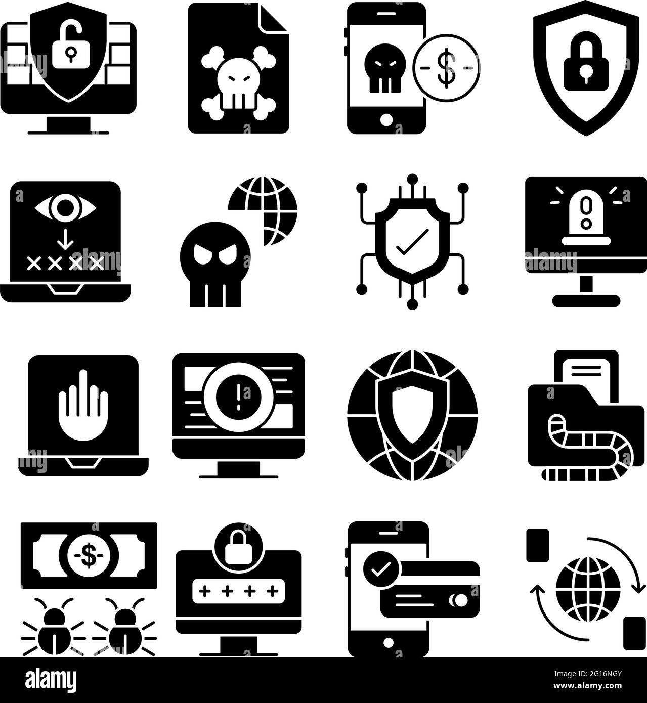 Mobile transfer linear icons hi-res stock photography and images - Alamy