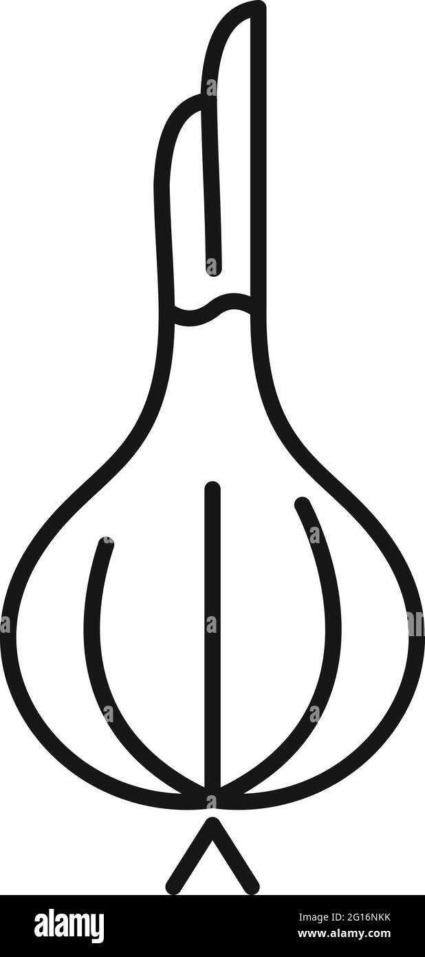 Onion plant cut slice Black and White Stock Photos & Images - Alamy