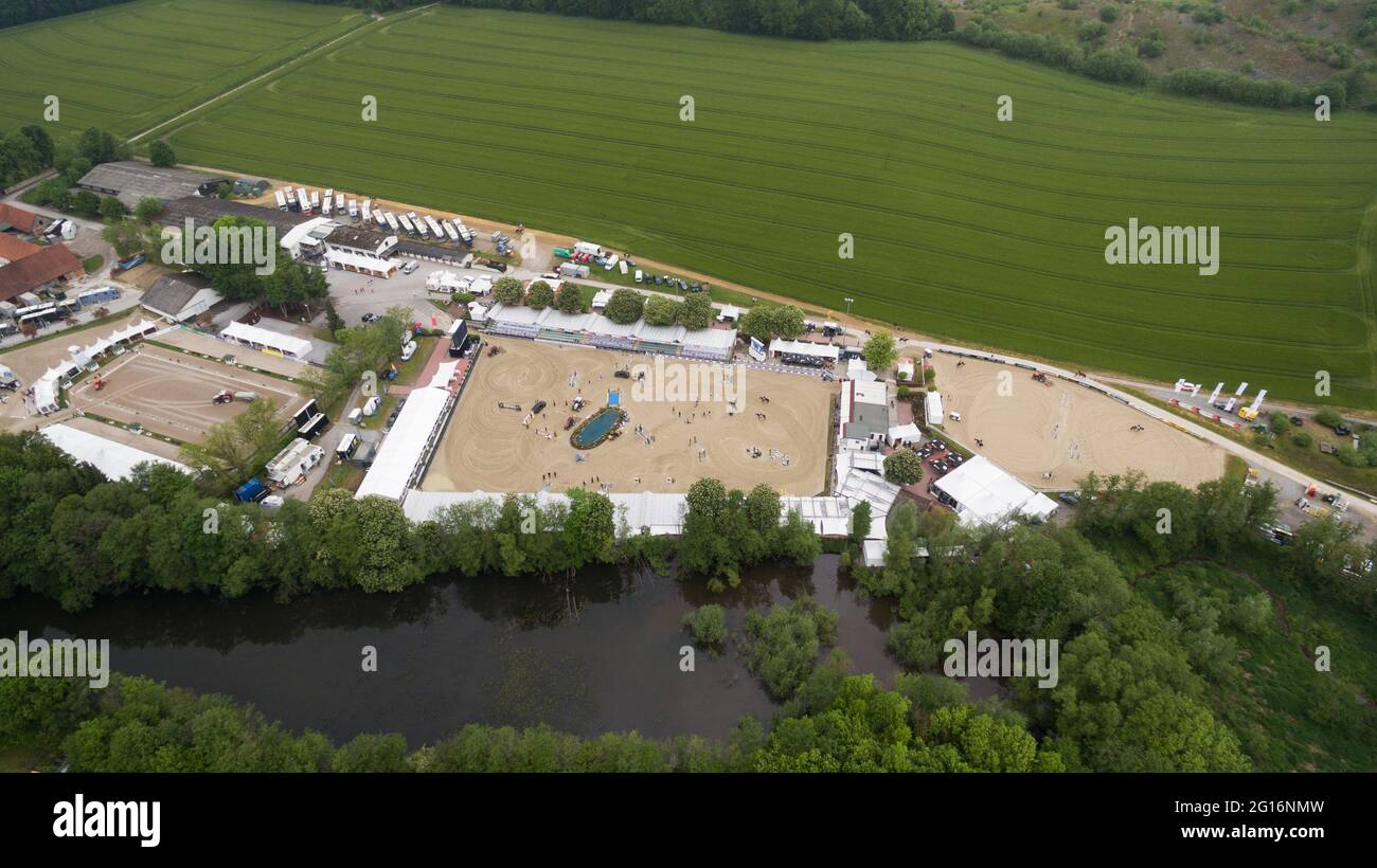 Balve, Germany. 05th June, 2021. Equestrian sports: German championship ...