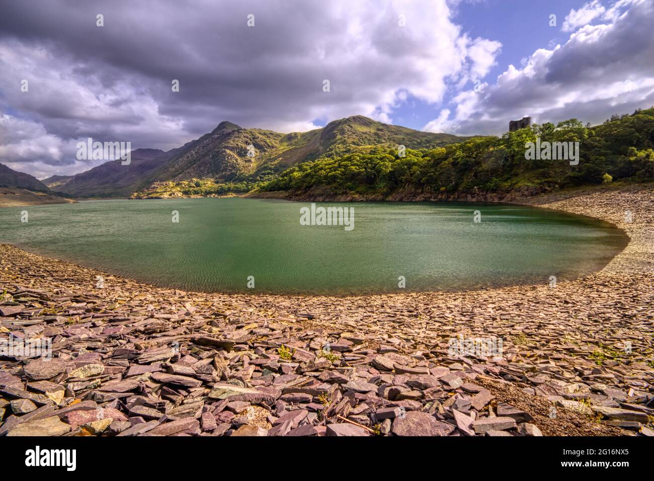 A Scenic Quarry, Snowdonia, North Wales Stock Photo - Alamy