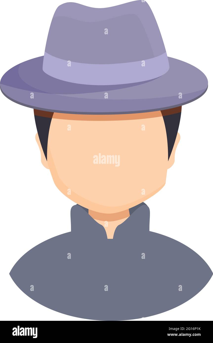 Anonymous agent icon. Cartoon of Anonymous agent vector icon for web ...