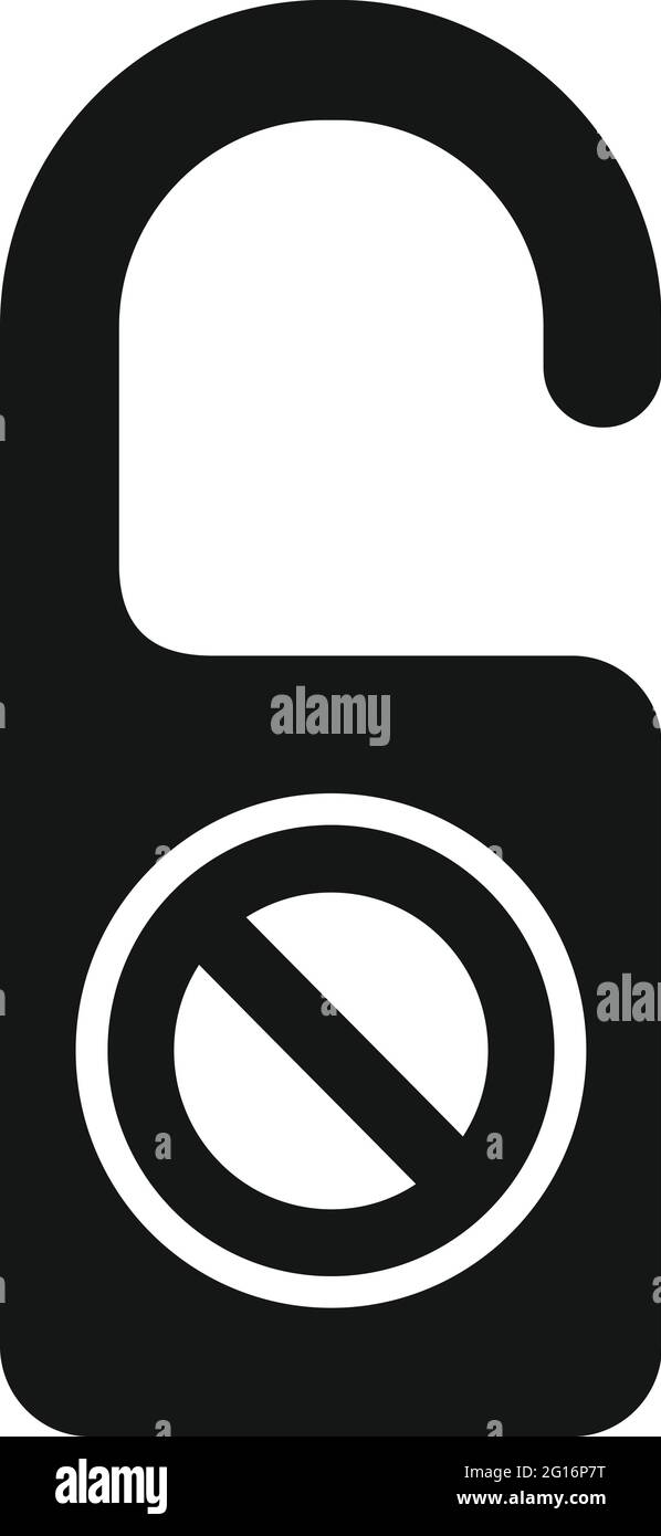 Door tag icon, simple style Stock Vector Image & Art - Alamy