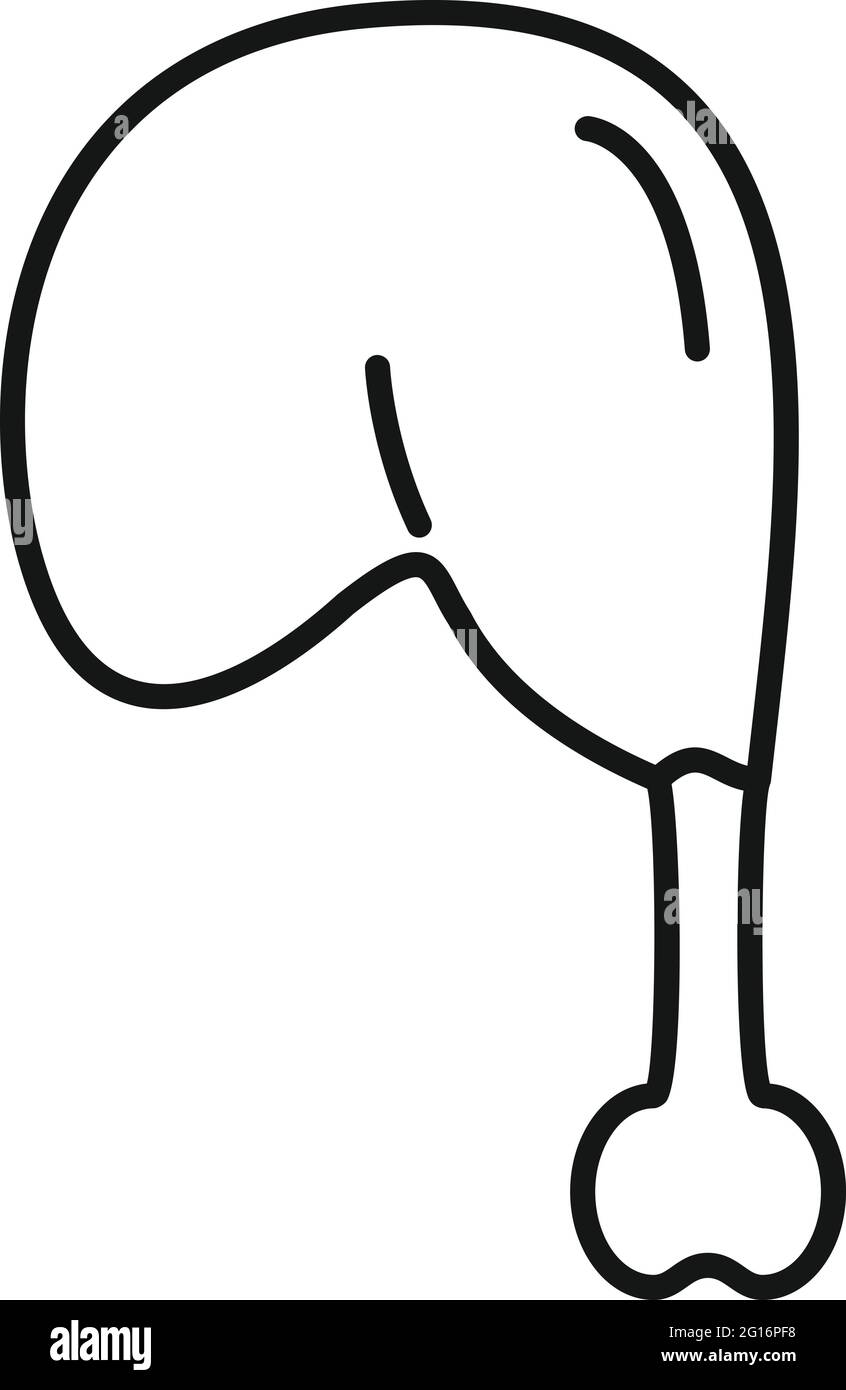 Chicken bone and plate Stock Vector Images - Alamy