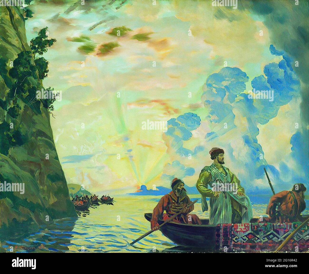 Boris Koustodiev - Stepan Razin 1918 Stock Photo - Alamy