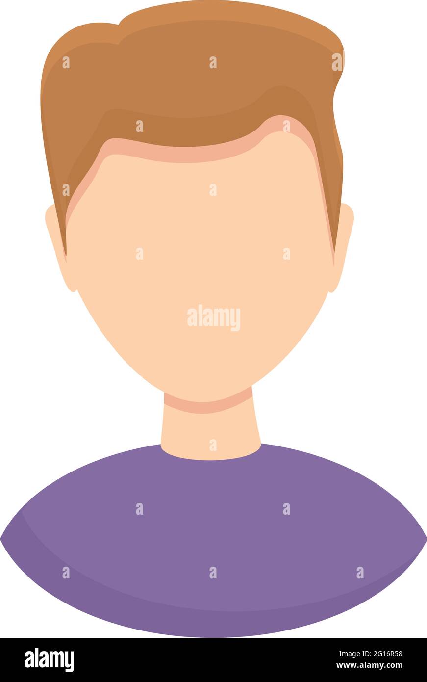 Anonymous boy icon. Cartoon of Anonymous boy vector icon for web design ...