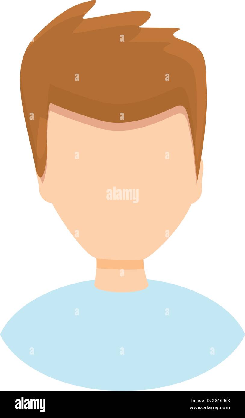 Anonymous schoolboy icon. Cartoon of Anonymous schoolboy vector icon ...