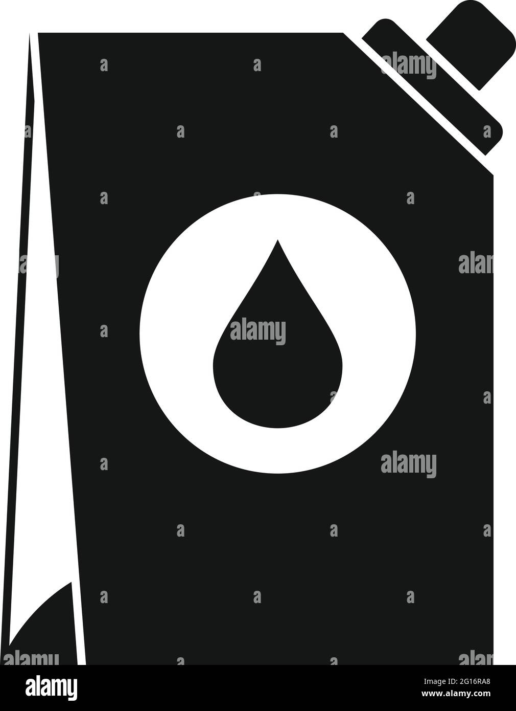 Softener drop pack icon, simple style Stock Vector Image & Art - Alamy