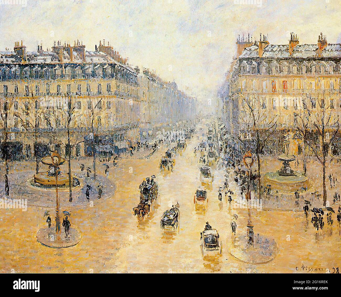 Pissarro snow effect hi-res stock photography and images - Alamy Pissarro snow effect hi-res stock photography and images - Alamy