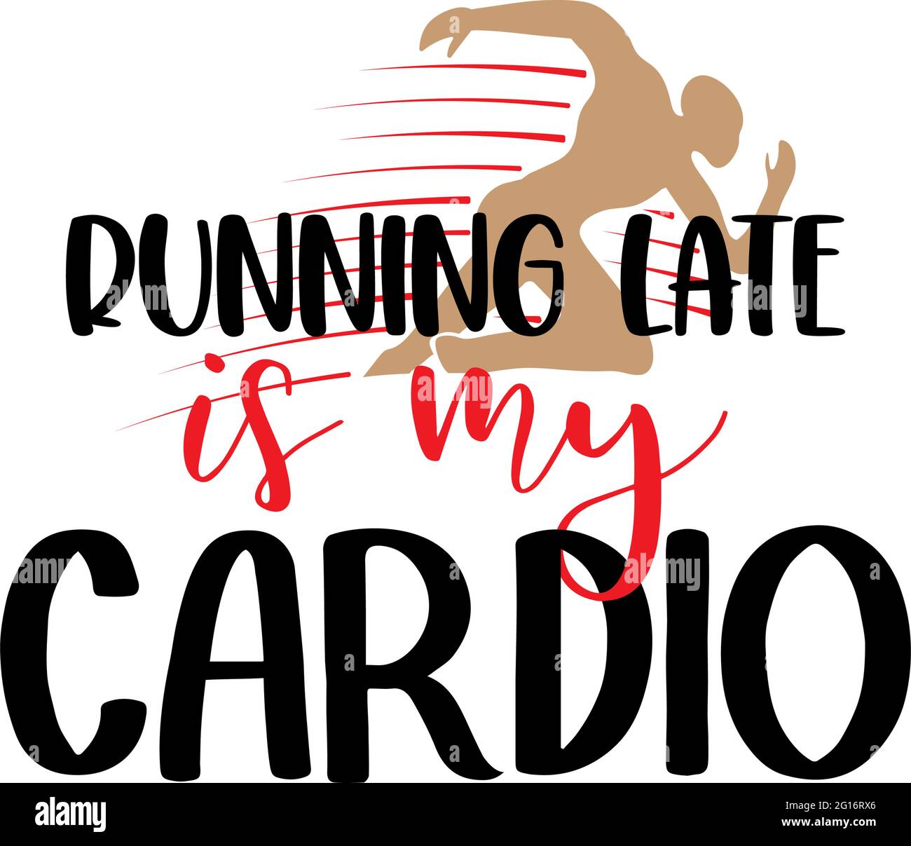 Bodybuilding cardio Stock Vector Images - Alamy