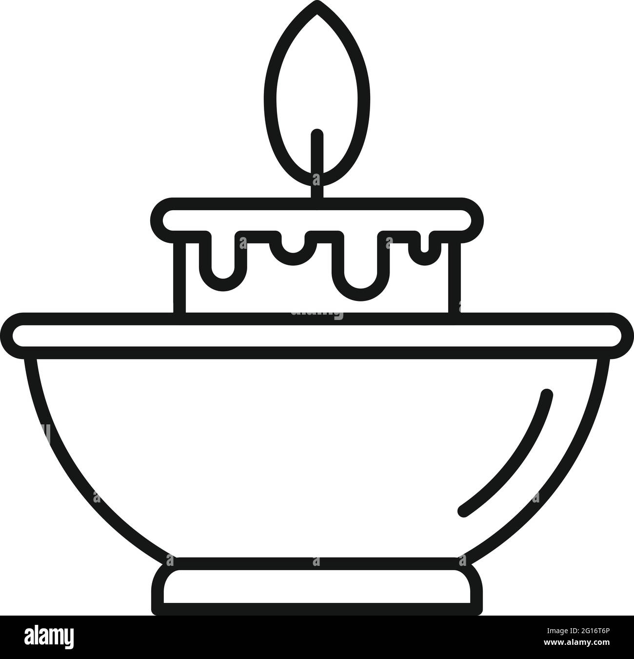 Essential oils line icon Stock Vector Images - Alamy