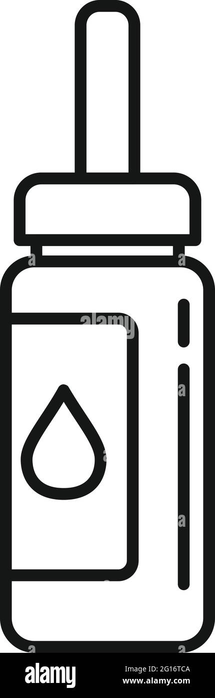 Essential oils dropper icon, outline style Stock Vector Image & Art - Alamy