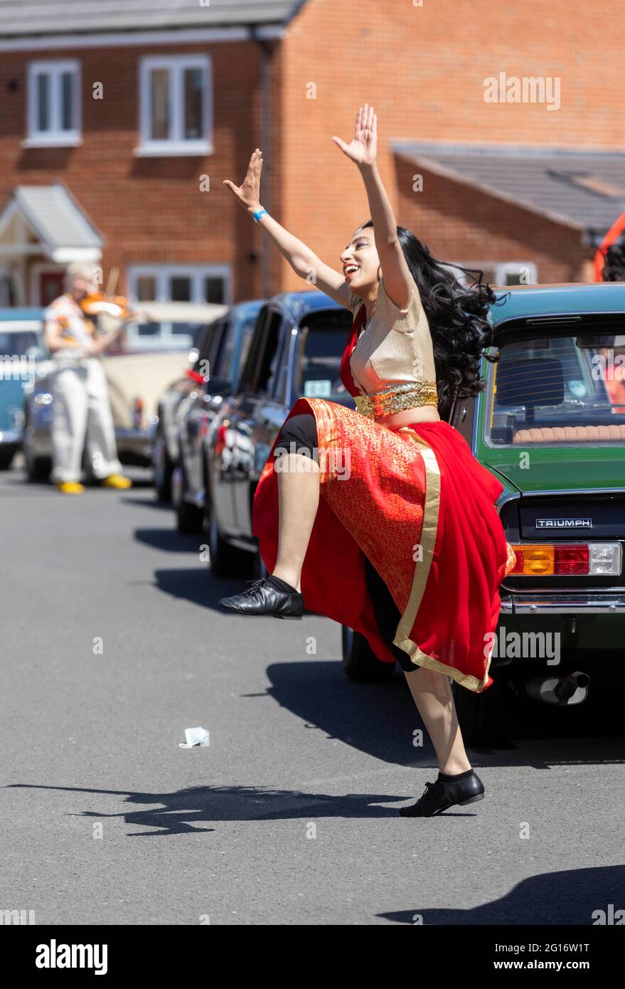 EDITORIAL USE ONLY A fleet of cars built in Coventry burst with ...