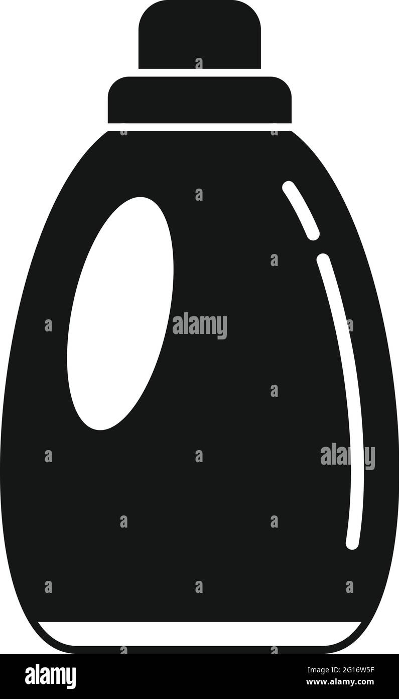 Household bleach icon simple Cut Out Stock Images & Pictures - Alamy
