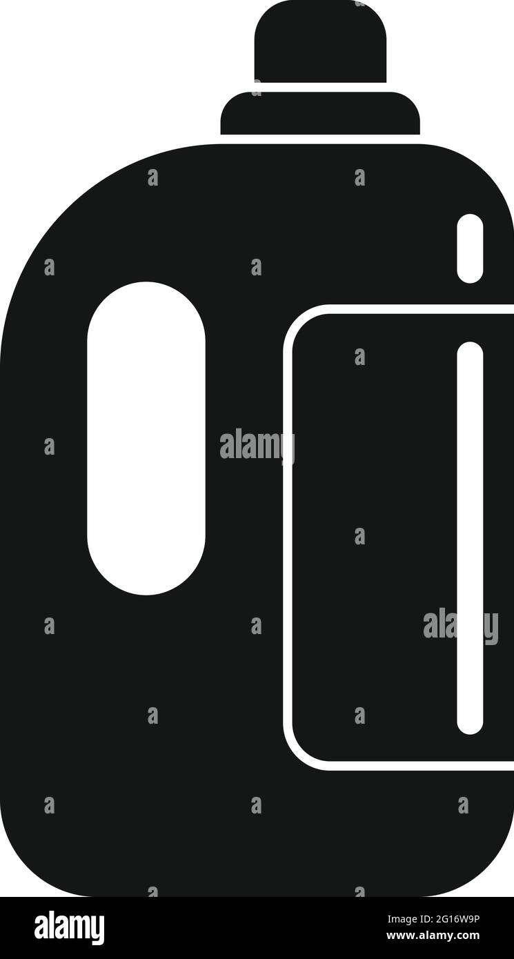 Household bleach icon simple Cut Out Stock Images & Pictures - Alamy