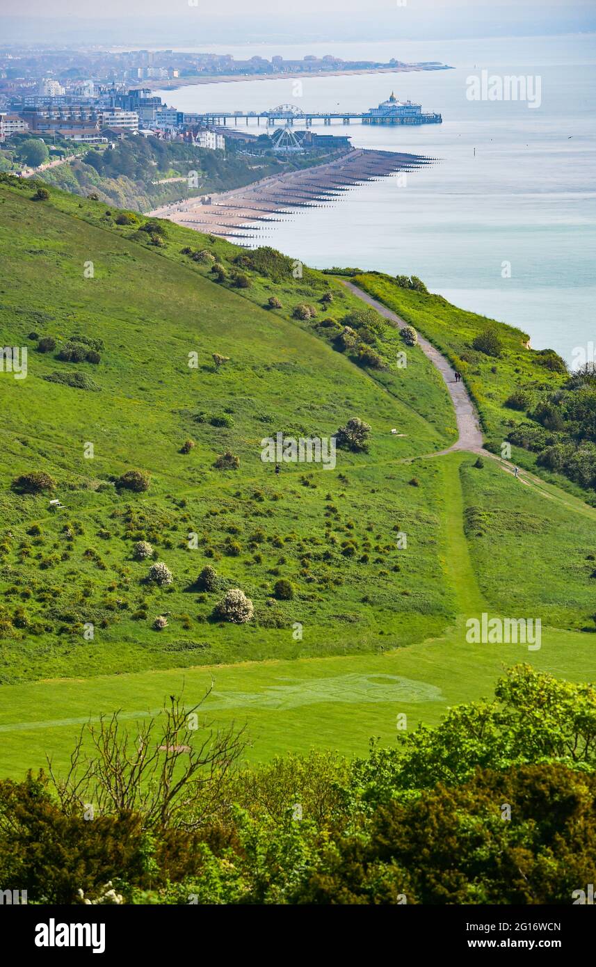Whitbread hollow eastbourne hi-res stock photography and images - Alamy