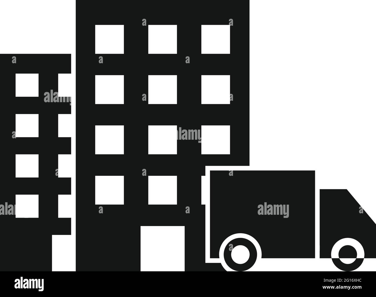 Home delivery icon, simple style Stock Vector Image & Art - Alamy