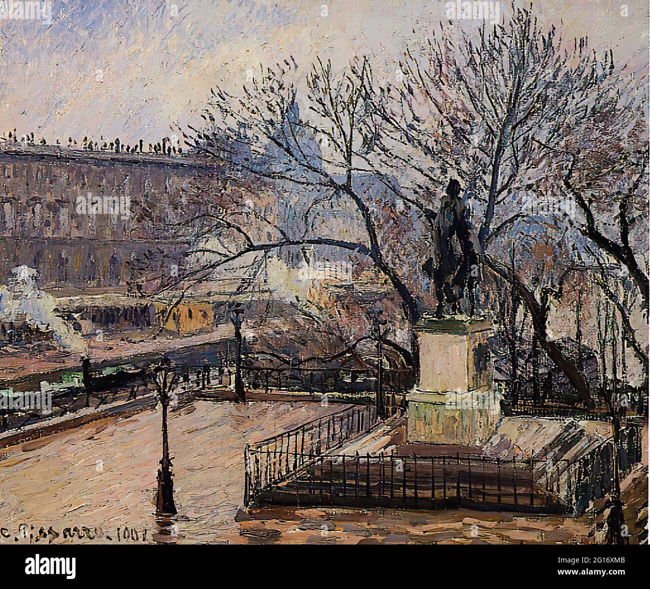 Pissarro camille pont neuf hi-res stock photography and images - Alamy