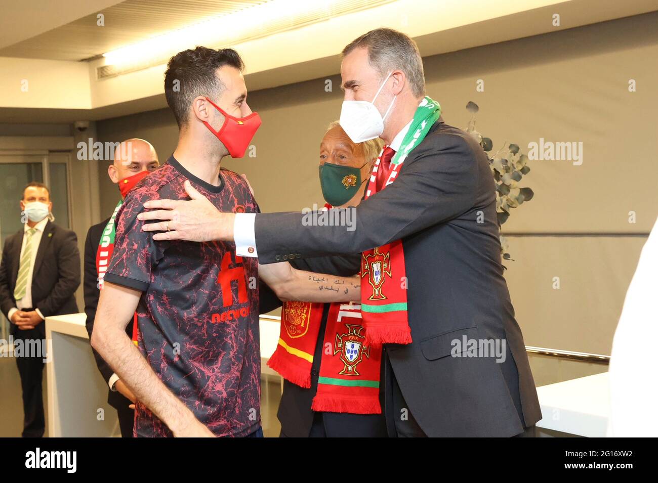 Madrid, Spain. 04th June, 2021. 04-06-2021 World King Felipe with the ...