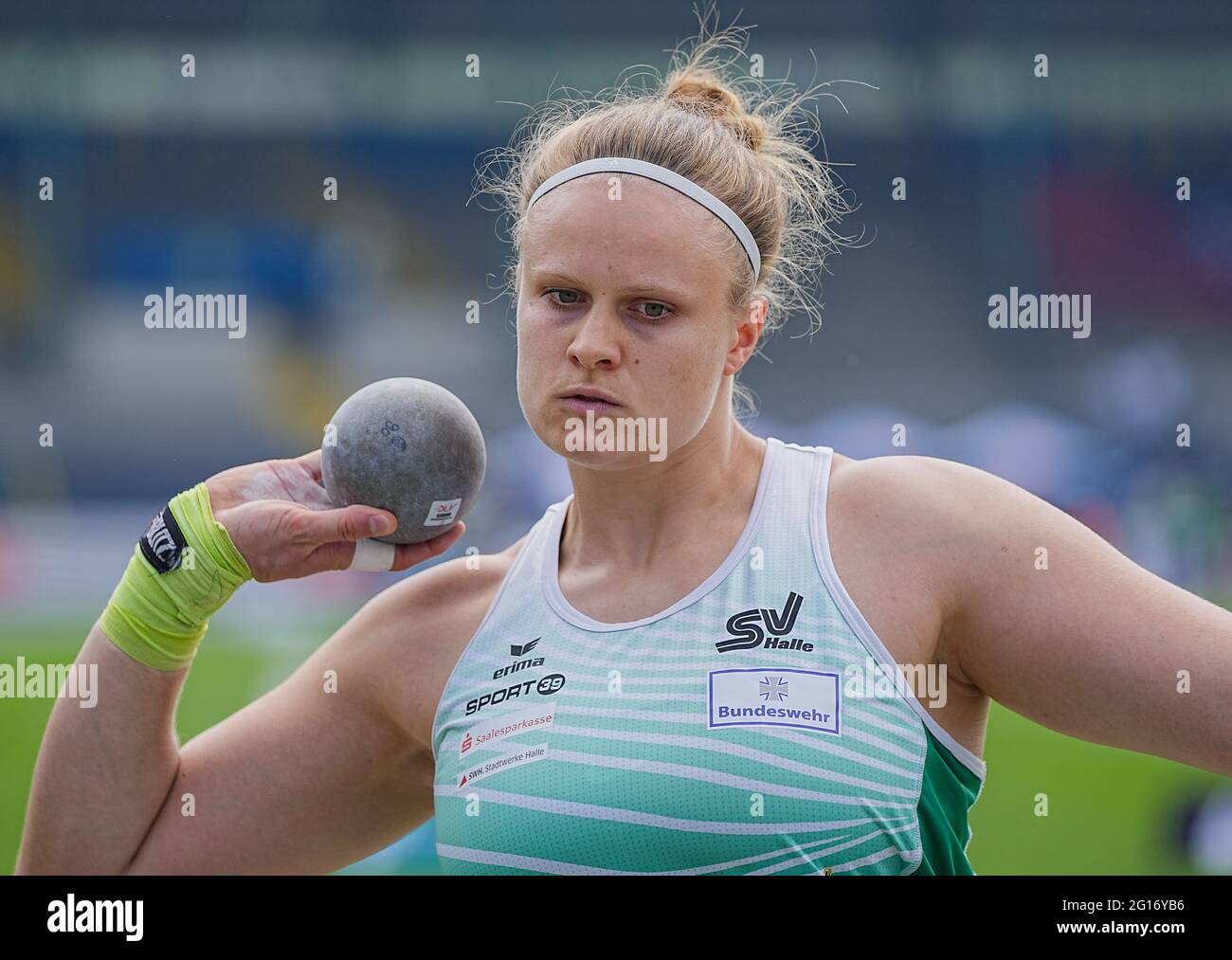 Brunswick, Germany. 05th June, 2021. Athletics: German Championships ...