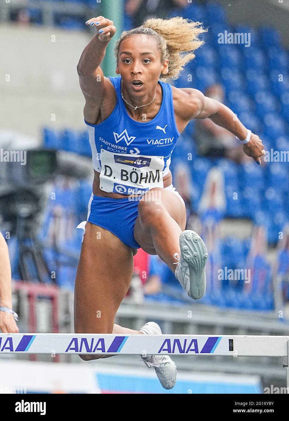 Brunswick, Germany. 05th June, 2021. Athletics: German Championship ...