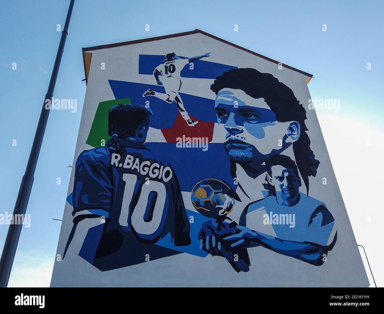 Baggio Logo Roberto Baggio Brescia Jersey. Long Sleeve. New. XL For