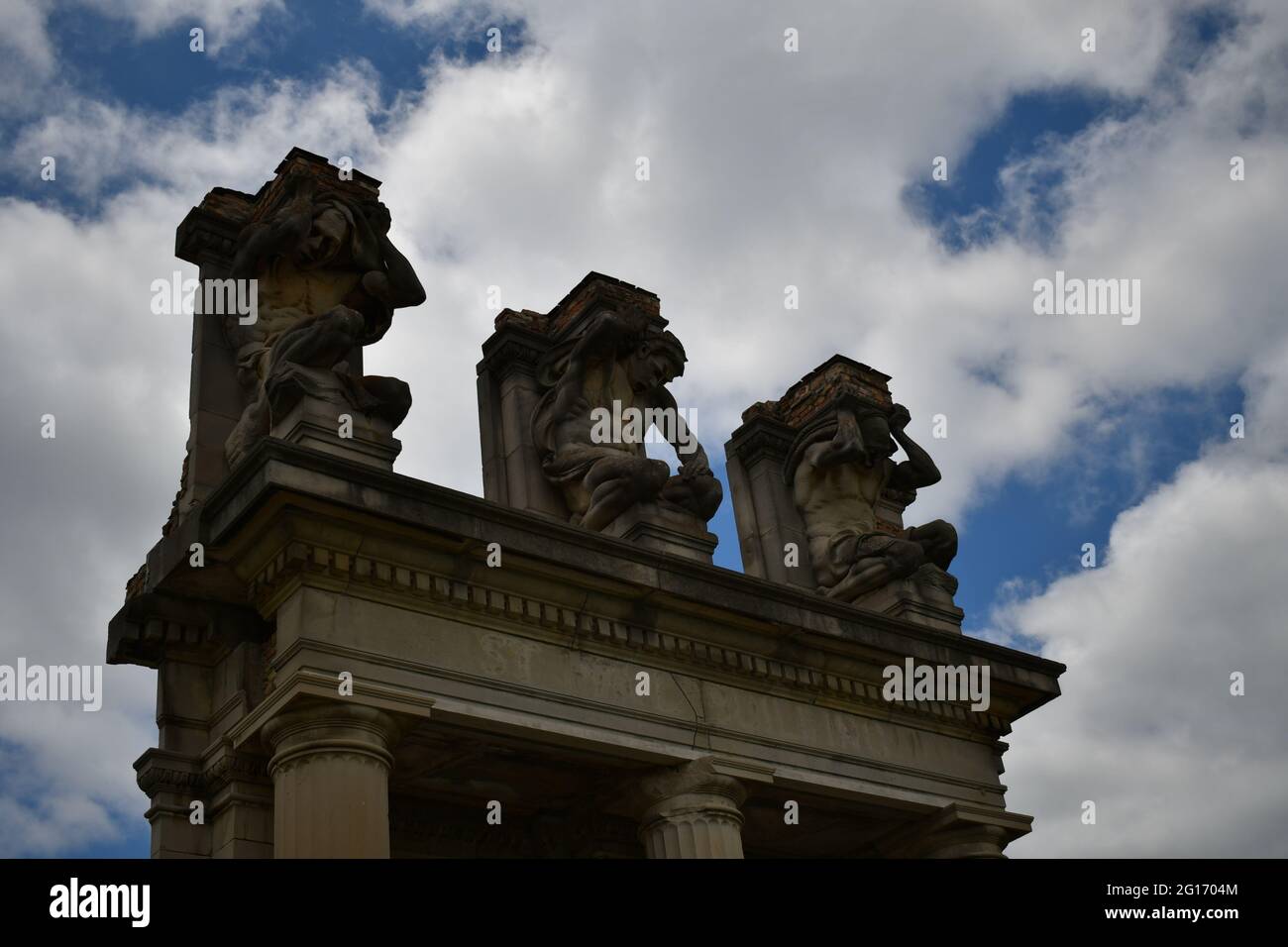Parts of statues touching sky hi-res stock photography and images - Alamy