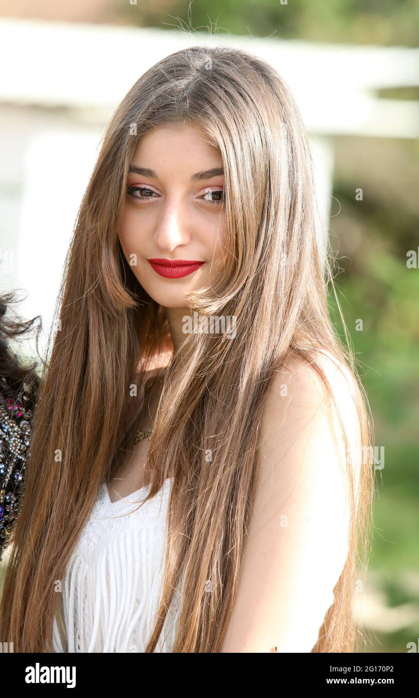 Lady lass female hi-res stock photography and images - Alamy