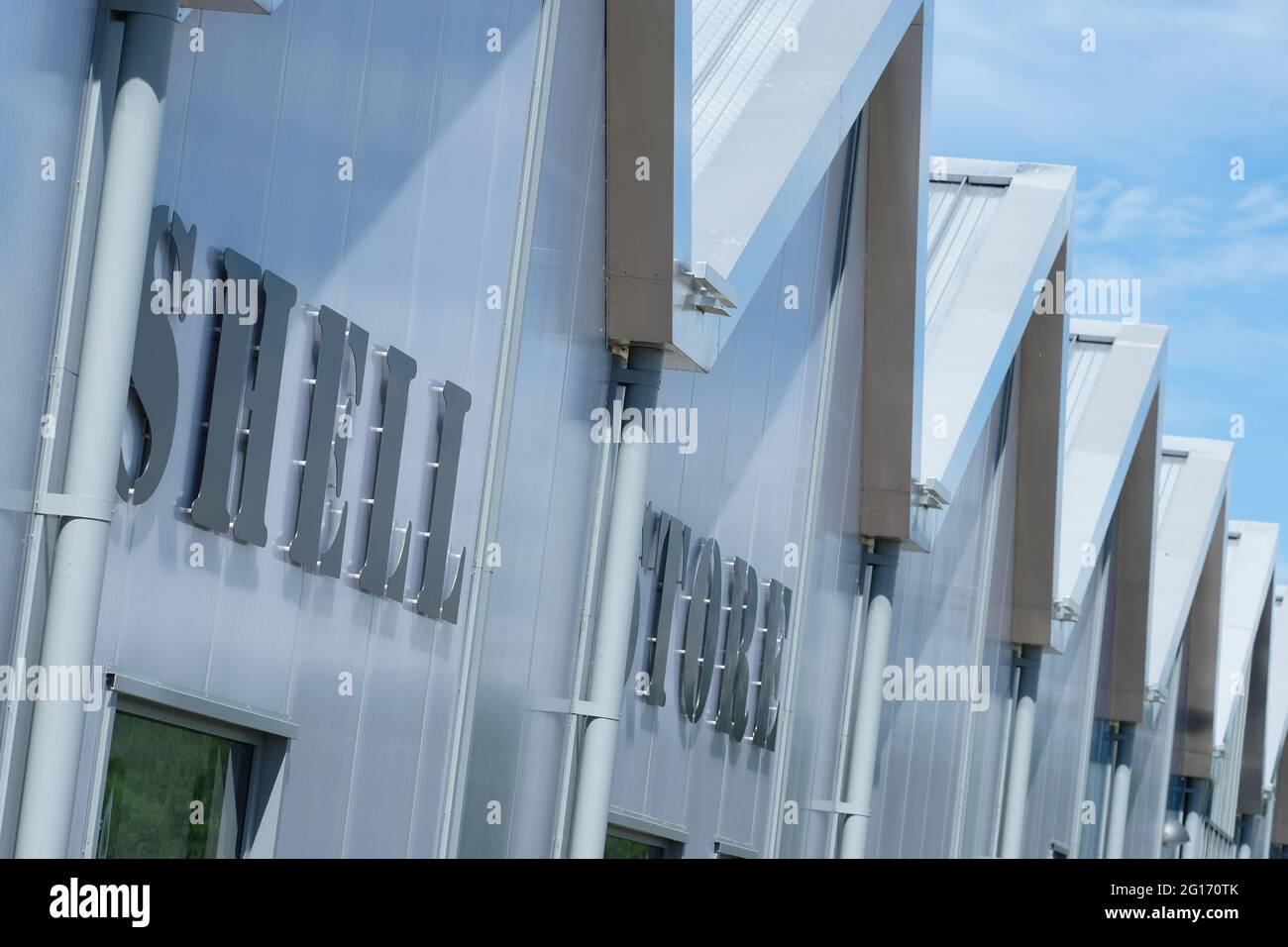 The new renovated Shell Store office complex part of the former WW1 era ...