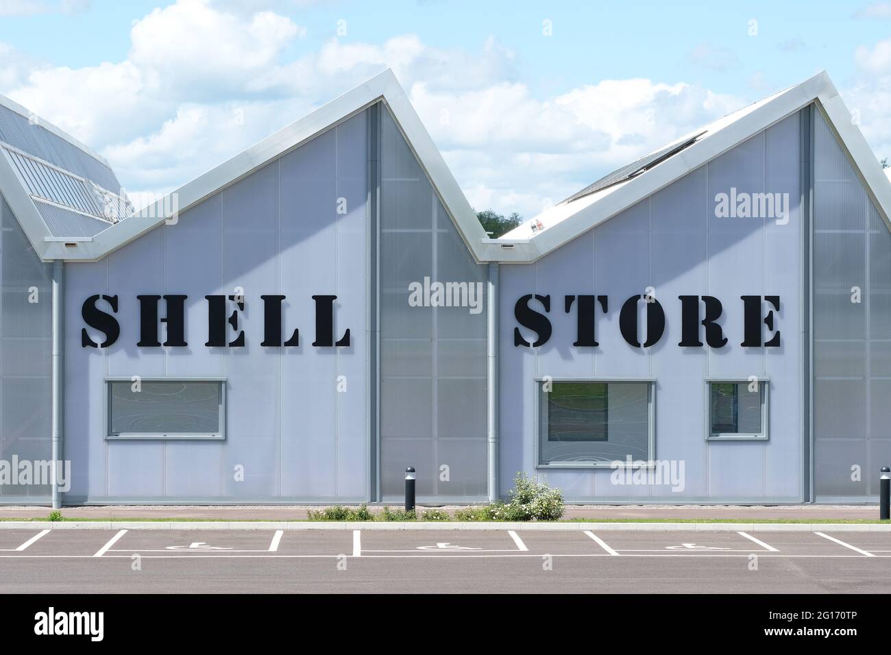 The new renovated Shell Store office complex part of the former WW1 era ...