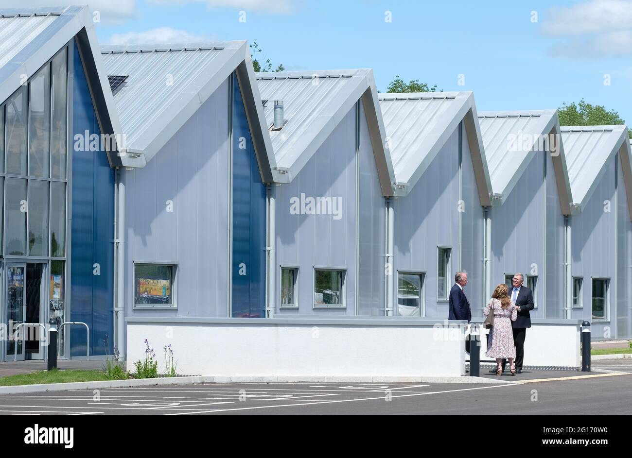 The new renovated Shell Store office complex part of the former WW1 era munitions factory at ...