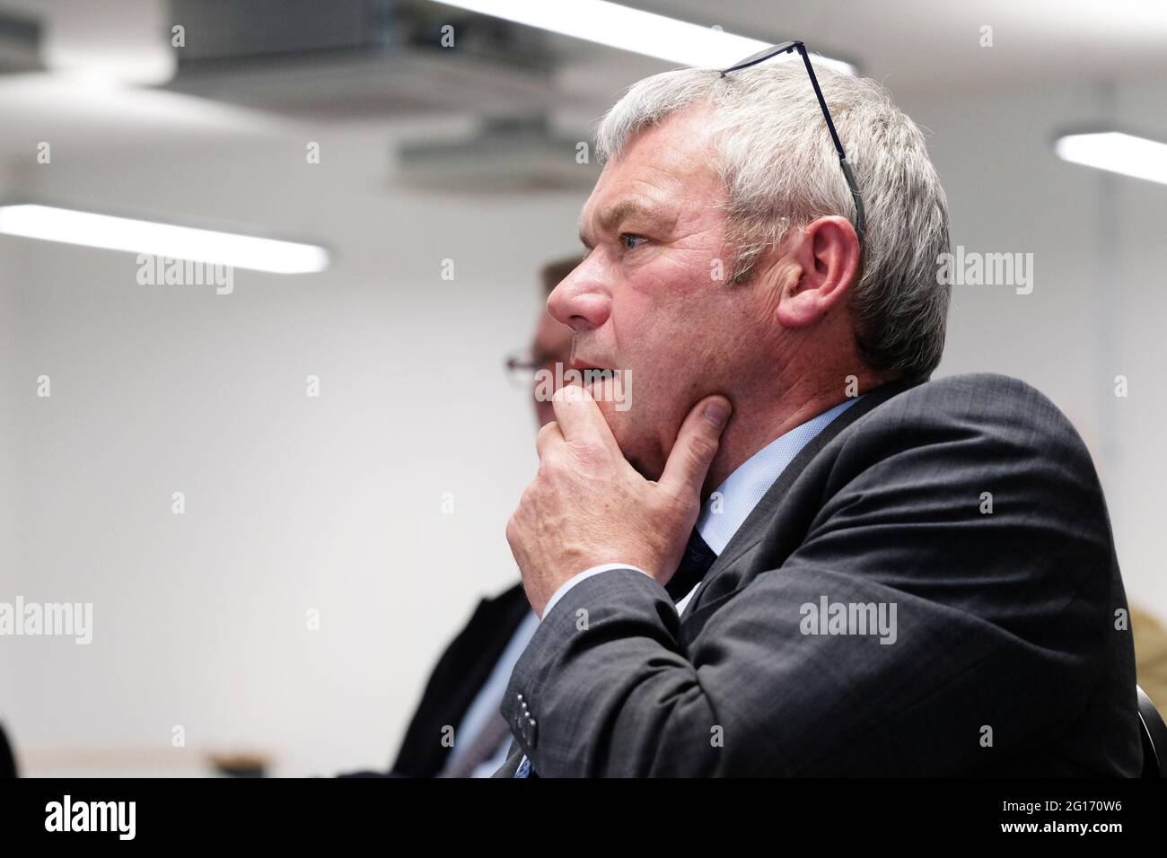 Paul Walker Chief Executive Officer of Herefordshire Council seen in ...
