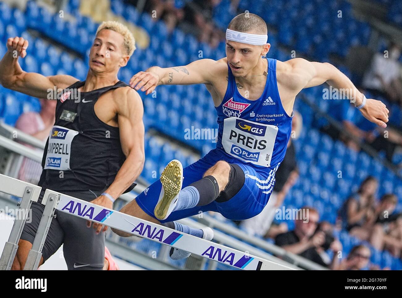 Brunswick, Germany. 05th June, 2021. Athletics: German Championships ...