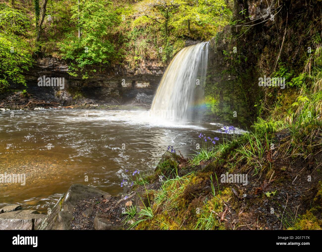 Lady falls, brecon beacons, wales hi-res stock photography and images ...
