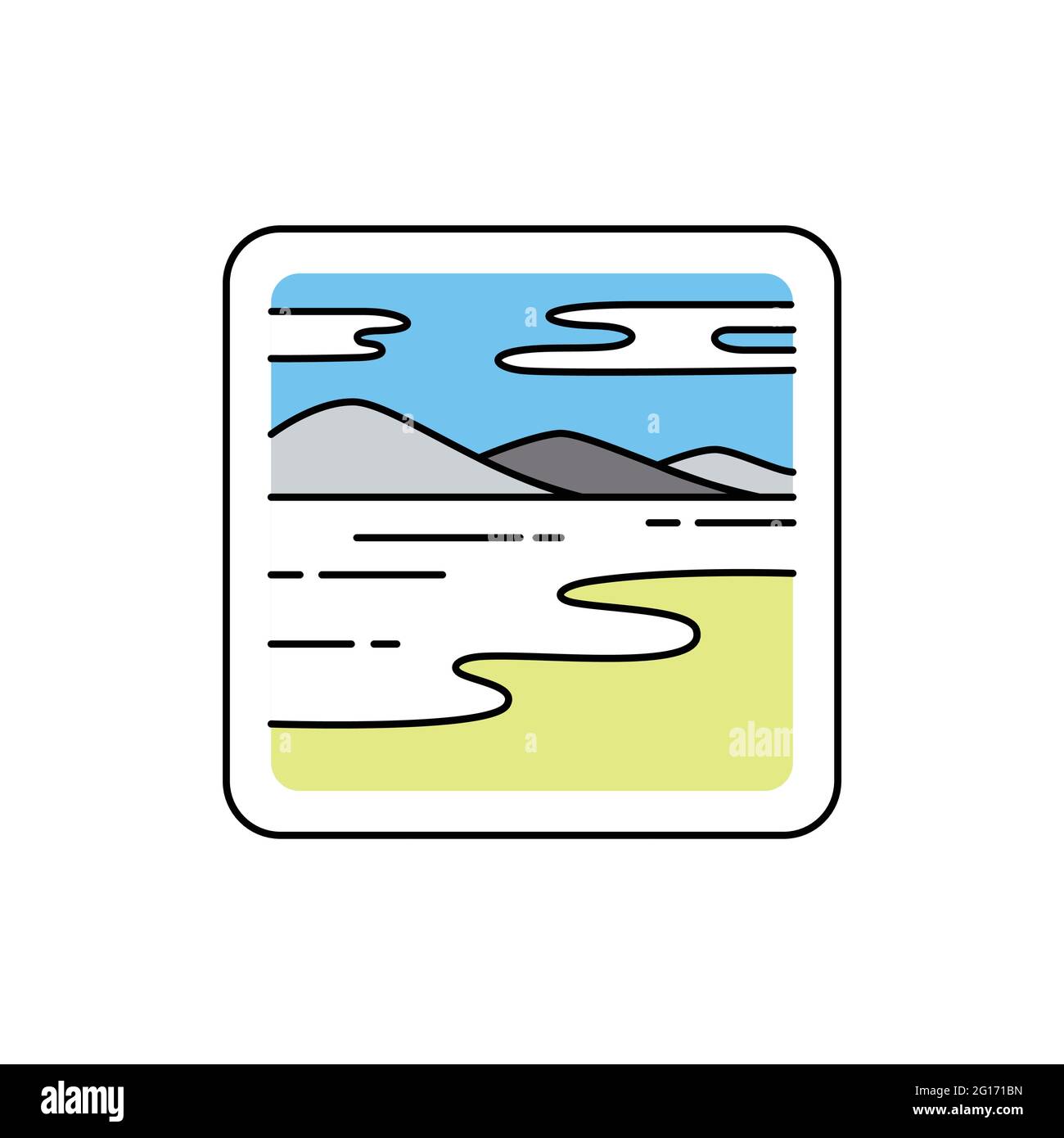 Tundra vector vectors hi-res stock photography and images - Alamy