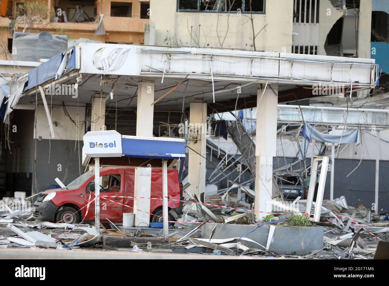 Beirut Port Explosion Stock Photo - Alamy